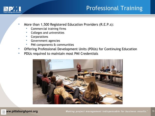 PMI global Pittsburgh presentation - revised - 20131201 | PPT