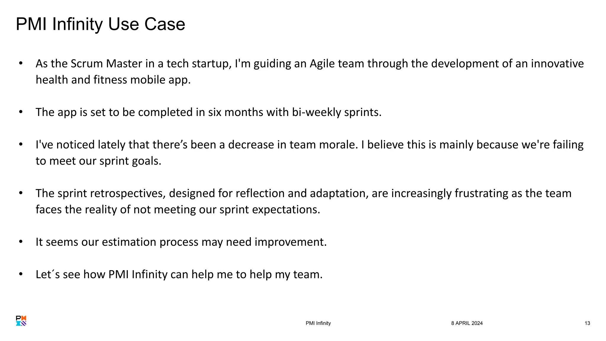 Overview PMI Infinity - UK Chapter presentation | PDF