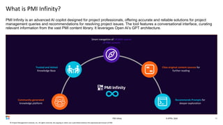 Overview PMI Infinity - UK Chapter presentation | PDF