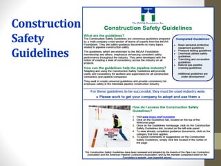 Pipeline Construction Safety | PDF