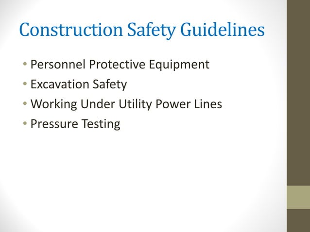 Pipeline Construction Safety | PDF | Civil Engineering Industry ...