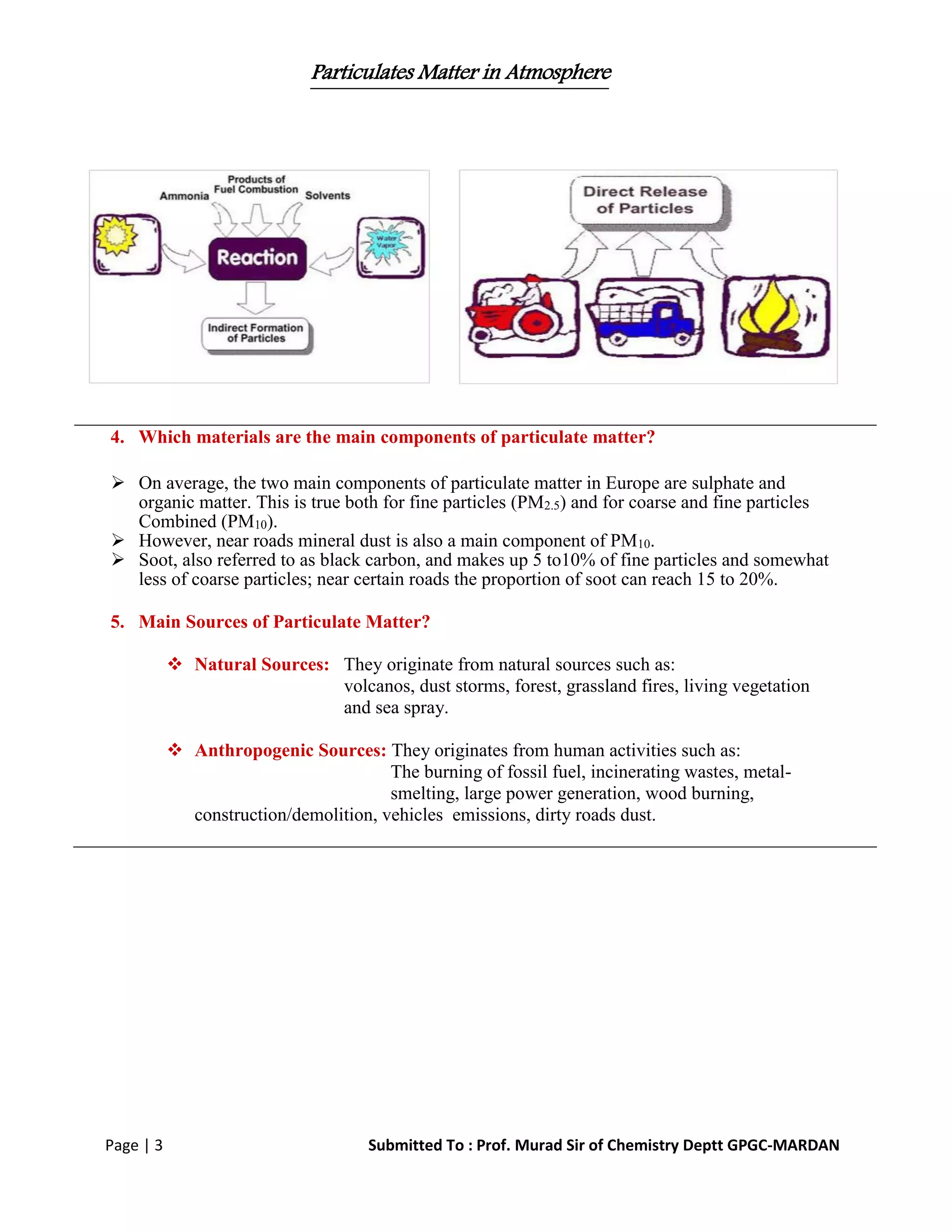 PARTICULATE MATTER IN DETAIL LATEST 2017 UPDATED | PDF