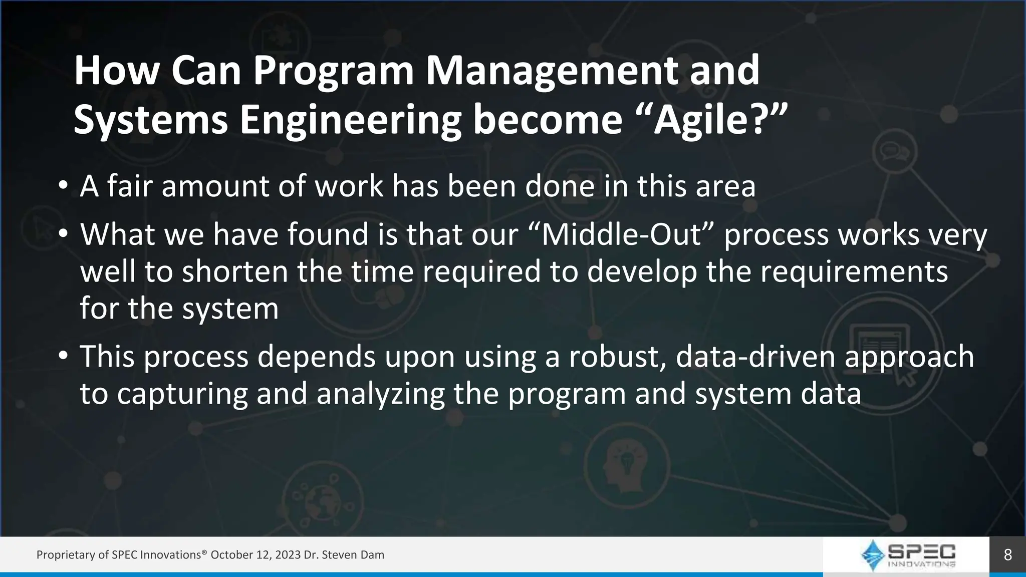 Program Management in MBSE | PPTX