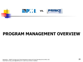 Pmi Pmbok Vs Prince2 | PPT | Business Administration | Business