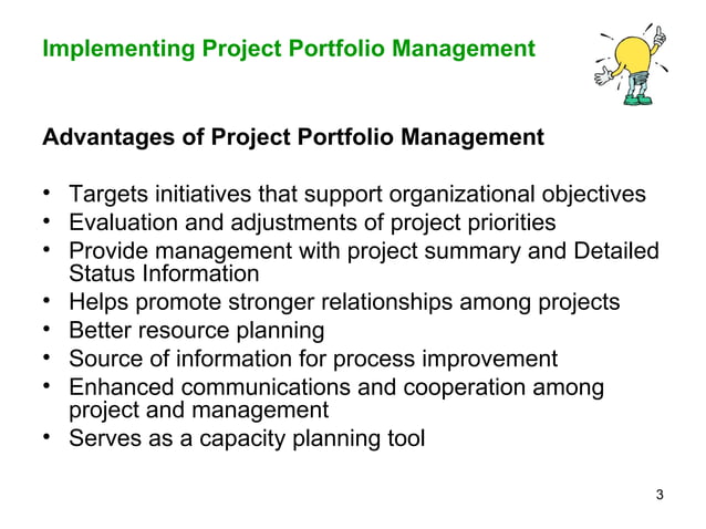 Implementing Project Portfolio Management | PPT