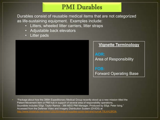 PMI Presentation | PPT