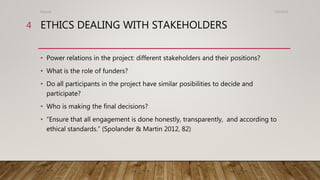 Project Ethics | PPT