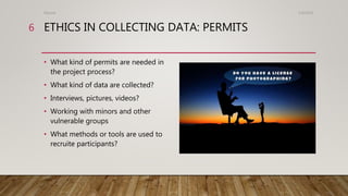 Project Ethics | PPTX