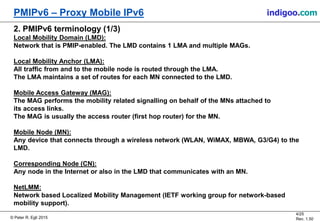 Proxy Mobile IPv6 (PMIPv6) | PDF