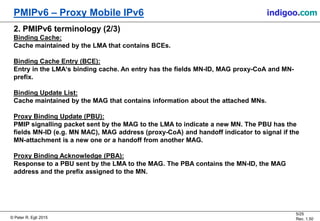 Proxy Mobile IPv6 (PMIPv6) | PDF