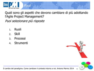 2014 nov 11 PMI Rome Agile Project Management: Il cambio del paradigma ...