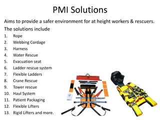 FSE SAFE PMI Rope - Emergency - Rescue - Safety | PPT
