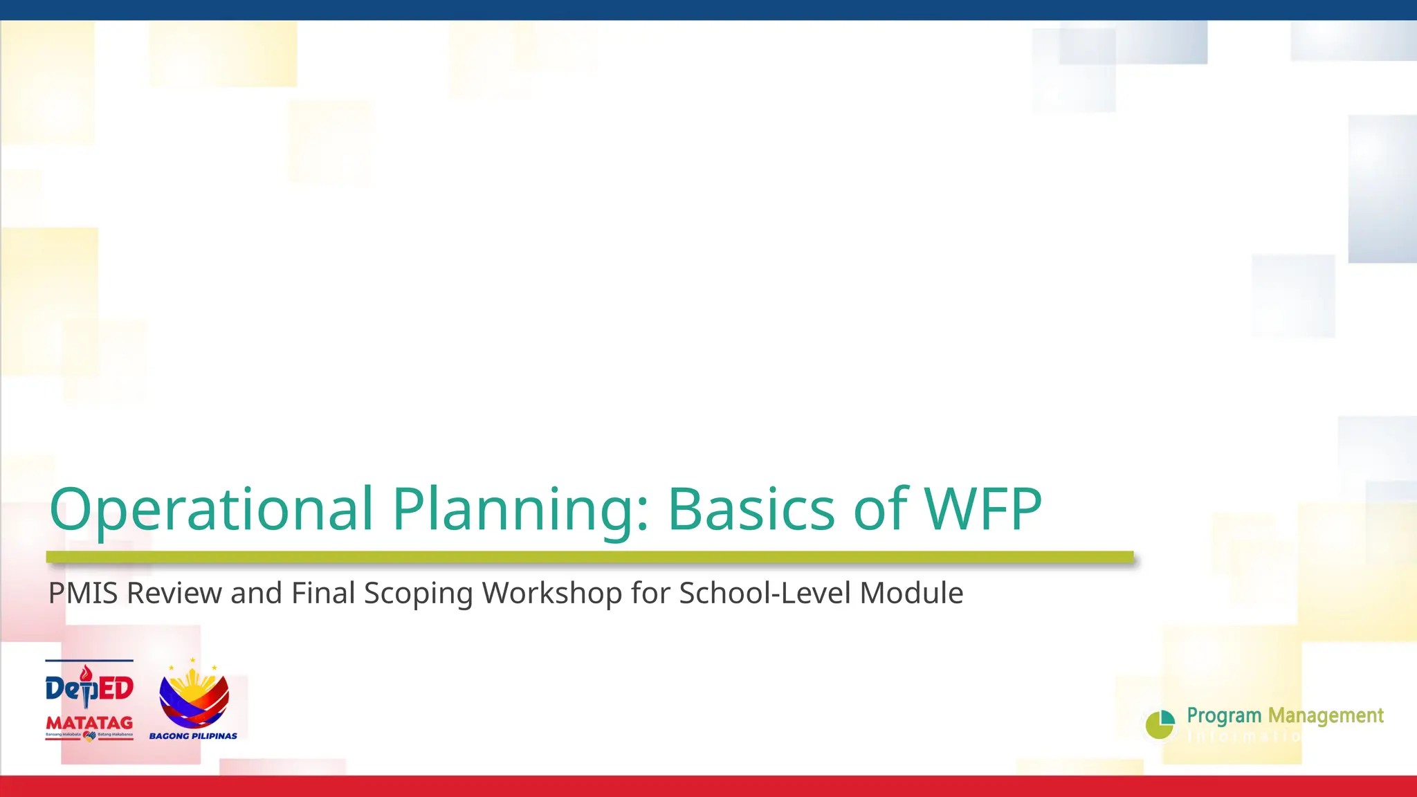 PMIS-Operational-Planning-Basics-of-WFP.pptx