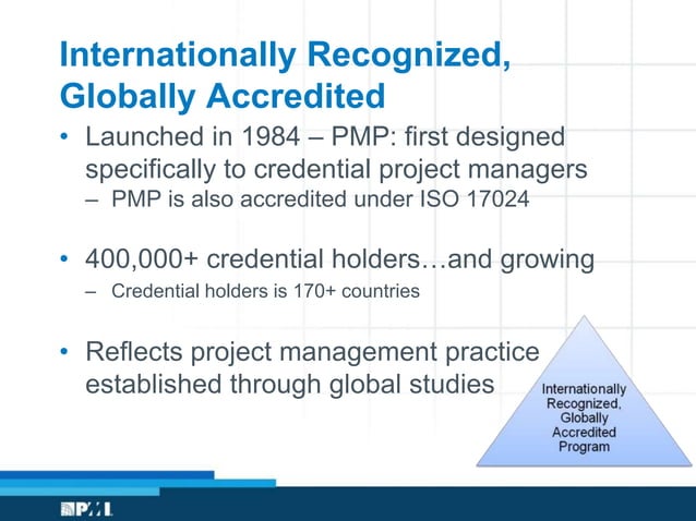 PMI Slide Presentation 2011 | PPTX