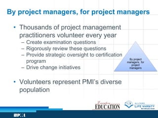 PMI Slide Presentation 2011 | PPTX