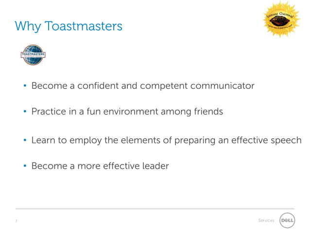 PMI and Toastmasters | PPT
