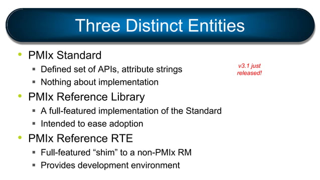 PMIx: Bridging the Container Boundary | PPT