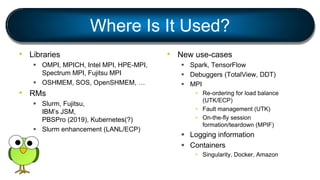 PMIx: Bridging the Container Boundary | PPT