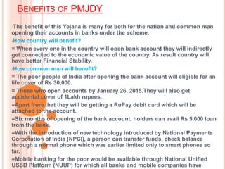 Pmjdy | PPTX