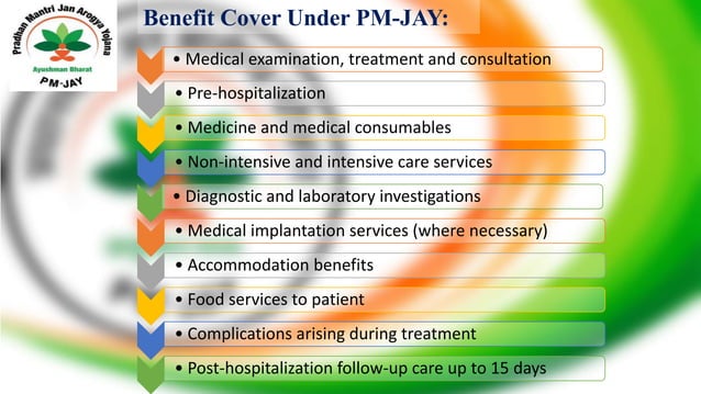 Pradhan Mantri Jan-Arogya Yojana (Ayushman Bharat) | PPTX | Health ...