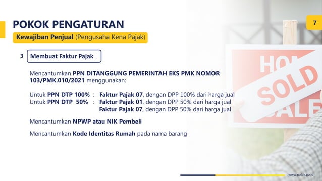 PMK-103 PMK.010 2021 Insentif PPN DTP atas Penyerahan Rumah Tapak dan Unit Hunian Rumah Susun | PPT