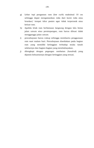 Pmk 24 2016 persyaratan teknis bangunan dan prasarana rs | PDF
