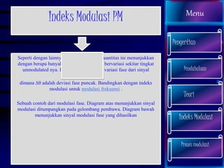 Pengertian dan Cara Kerja Phase Modulasi (PM) | PPTX