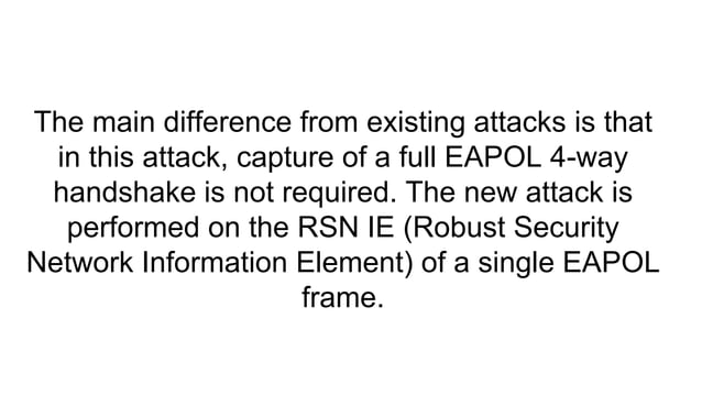 PMKID ATTACK!! | PPT