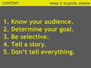 Keep it stupidly simple - Short version | PPS