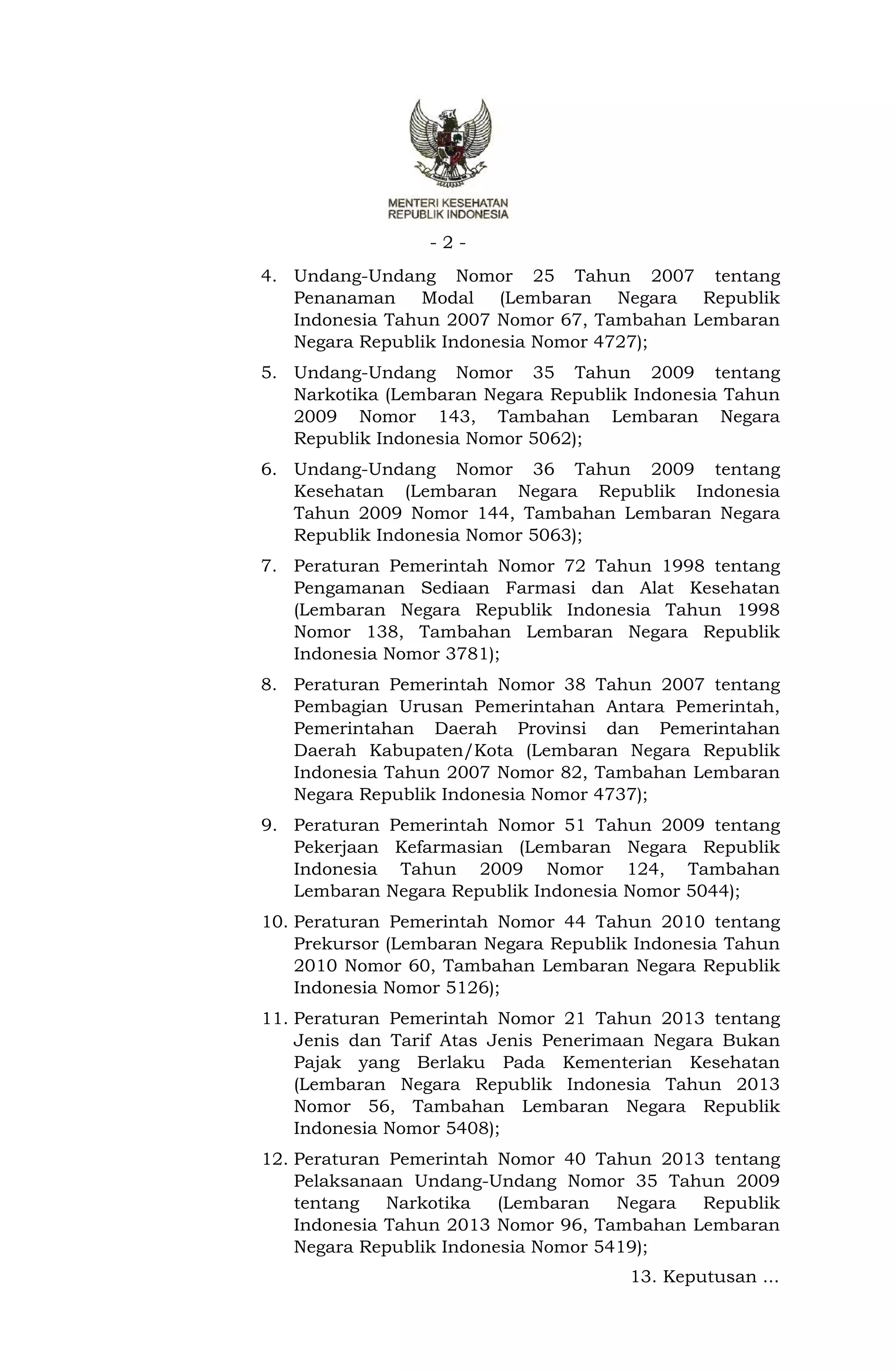 Perm no. 34 ttg pedagang besar farmasi | PDF