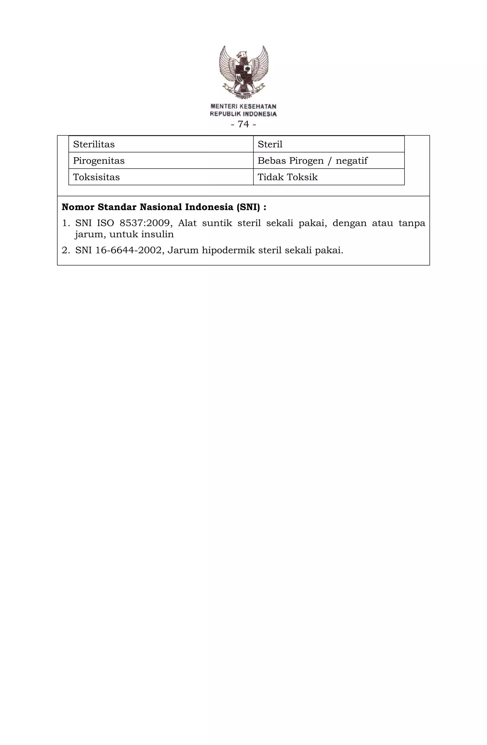 Permenkes No. 118 Tahun 2014 Tentang Kompendium Alat Kesehatan | PDF