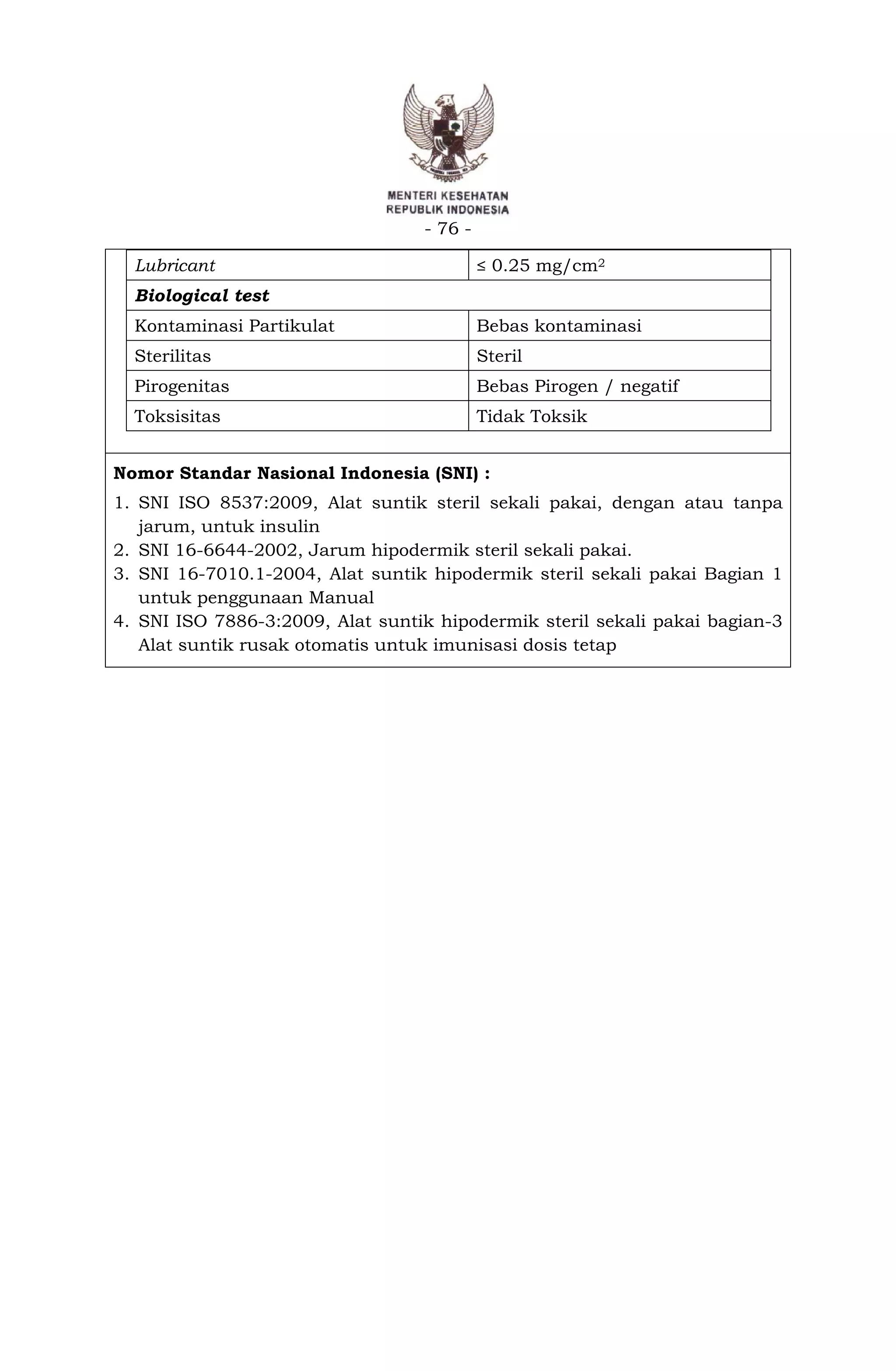 Permenkes No. 118 Tahun 2014 Tentang Kompendium Alat Kesehatan | PDF