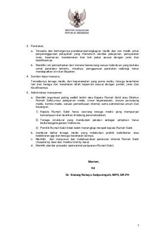 Pmk no. 147 ttg perizinan rumah sakit | PDF