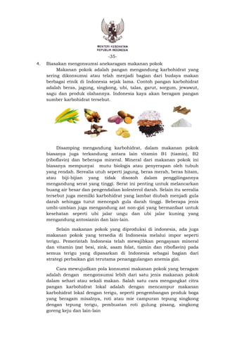 Pmk no. 41 ttg pedoman gizi seimbang | PDF