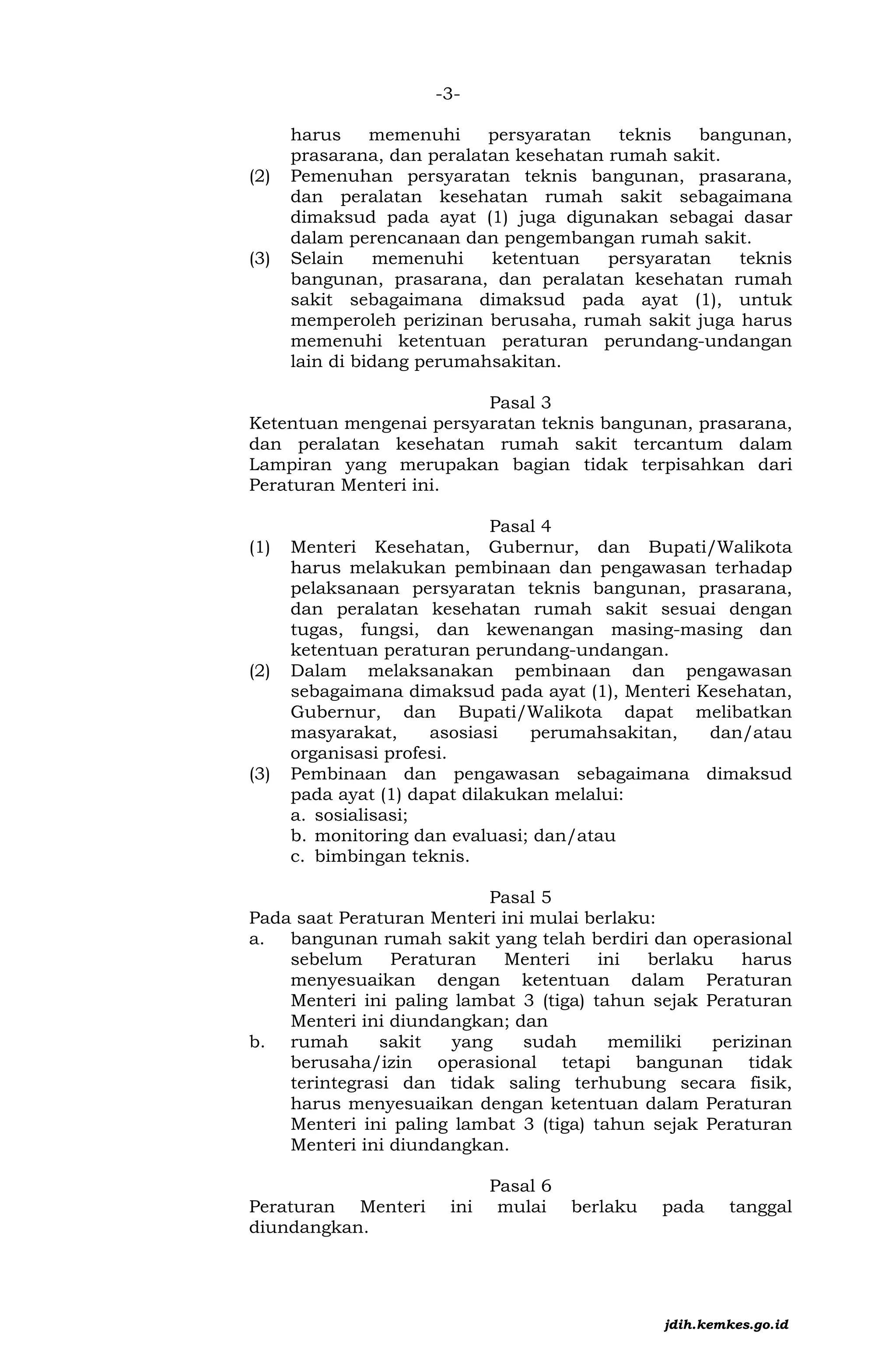 PMK No. 40 Th 2022 ttg Persyaratan Teknis Bangunan, Prasarana, dan Peralatan Kesehatan RS-signed.pdf