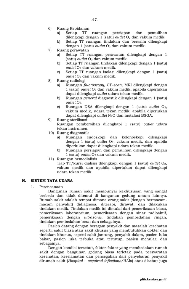 PMK No. 40 Th 2022 ttg Persyaratan Teknis Bangunan, Prasarana, dan Peralatan Kesehatan RS-signed.pdf