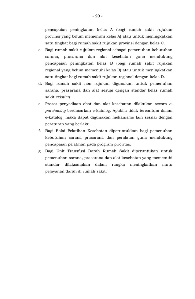 Permenkes RI no 2 Th 2019 tentang petunjuk operasional penggunaan dak ...