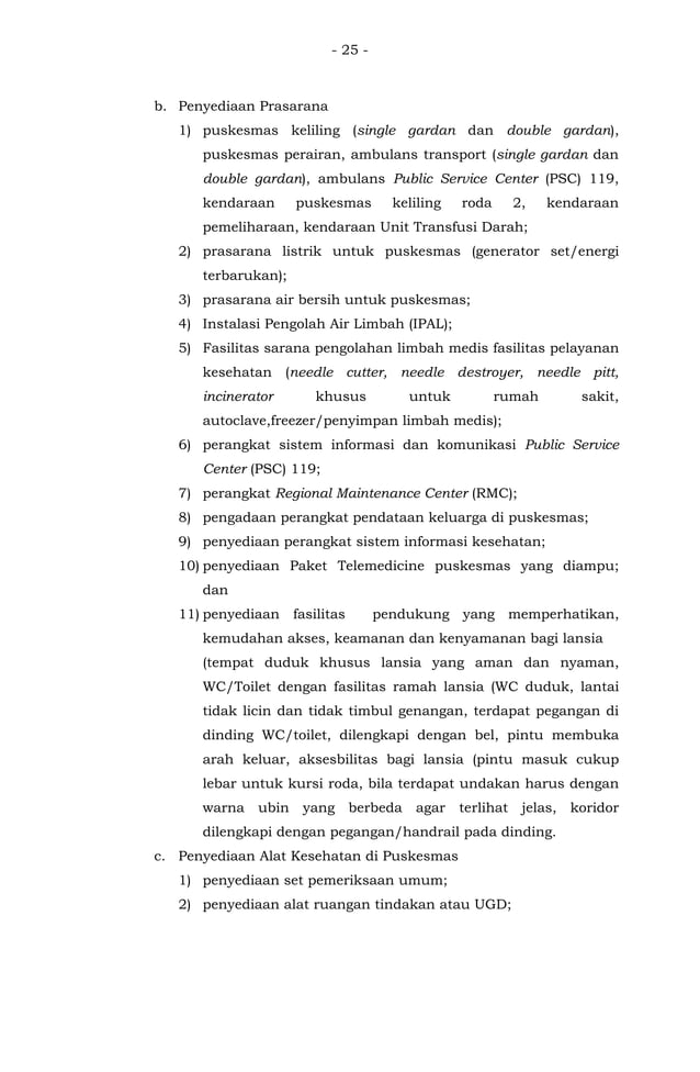 Permenkes RI no 2 Th 2019 tentang petunjuk operasional penggunaan dak ...