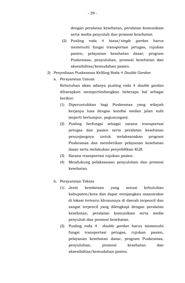 Permenkes RI no 2 Th 2019 tentang petunjuk operasional penggunaan dak ...