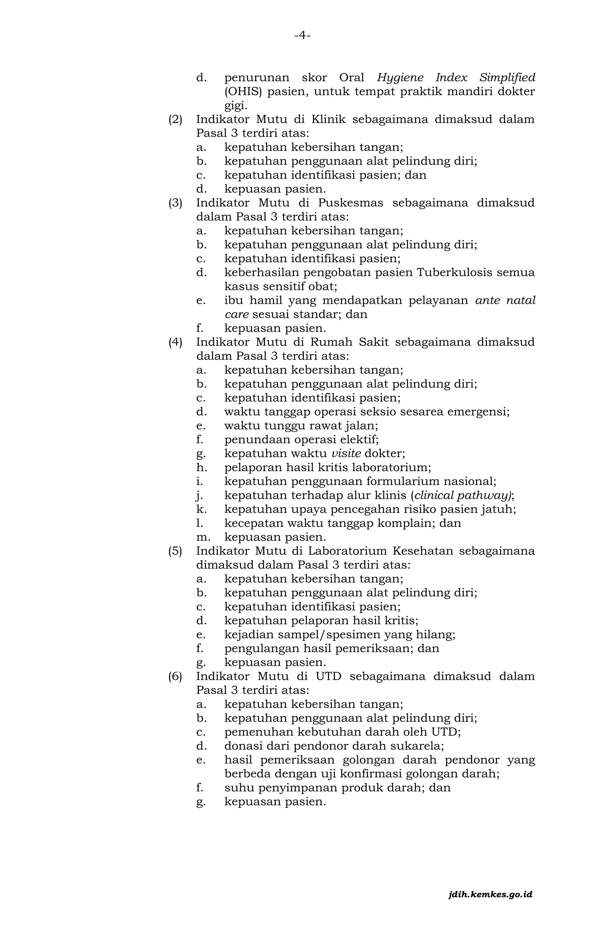 PMK No 30 Th 2022 ttg Indikator Nasional Mutu Pelayanan Kesehatan.pdf