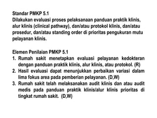 PENINGKATAN MUTU DAN KESELAMATAN PASIEN PMKP | PPTX
