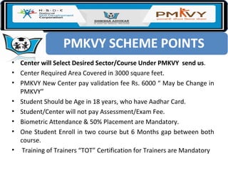 Pmkvy 2.0 2016 | PPT