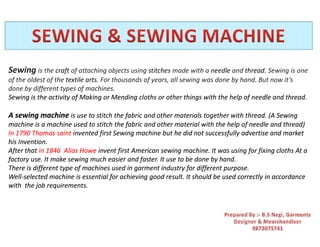 PMKVY Sewing Machine Operator Course | PDF