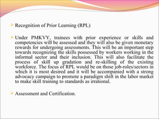 Pmkvy yojana infomation | PPT