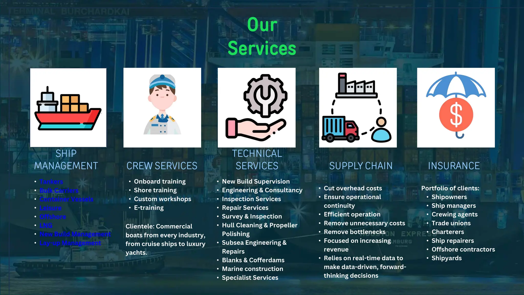 VShips - Shipping Company | PPTX