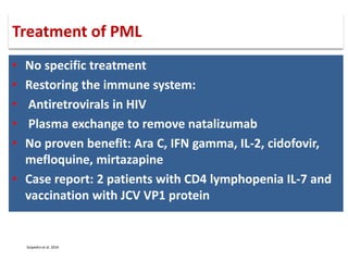 Progressive multifocal leukoencephalopathy (PML) | PDF