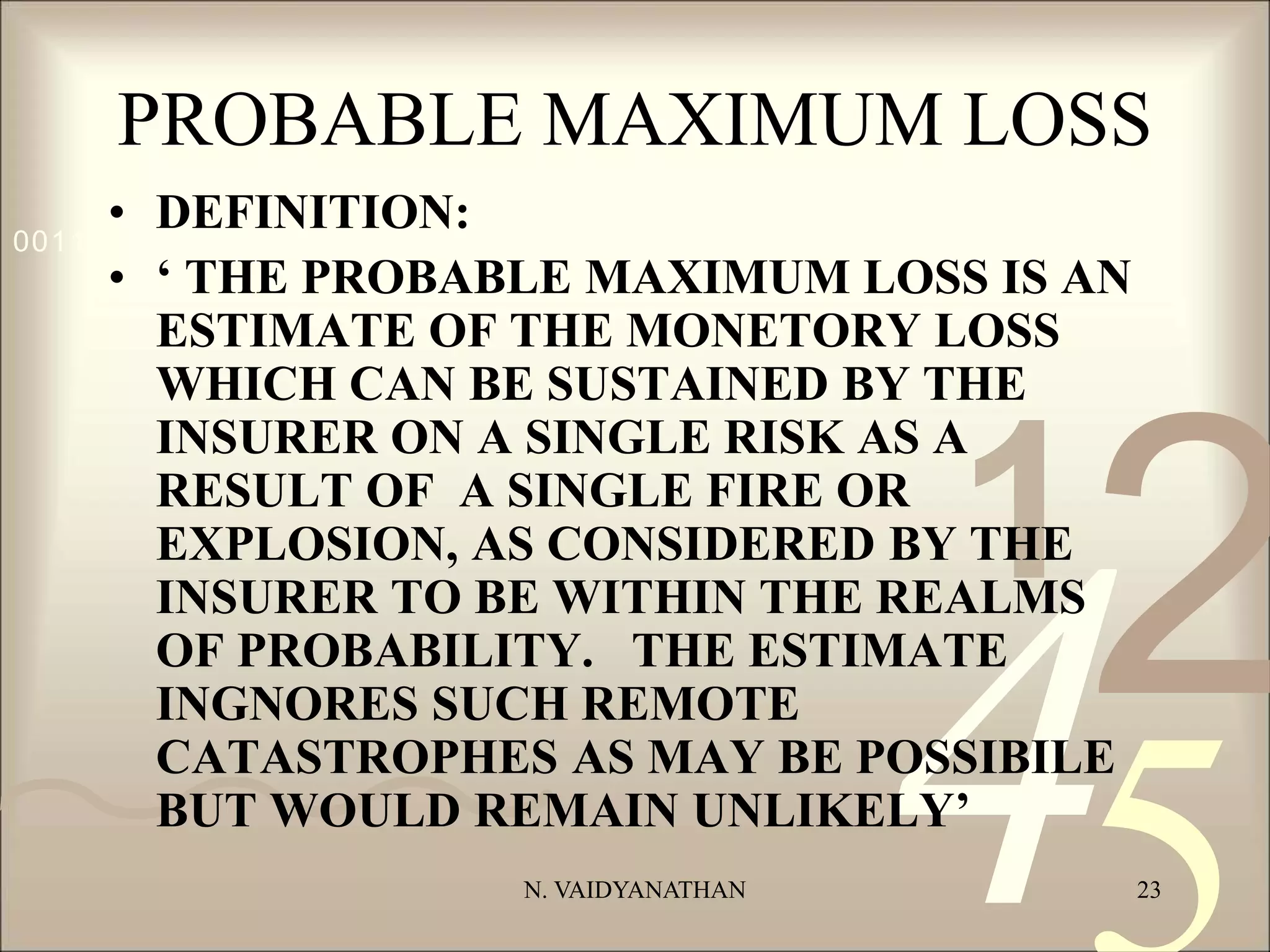 PML CALCULATIONS.ppt