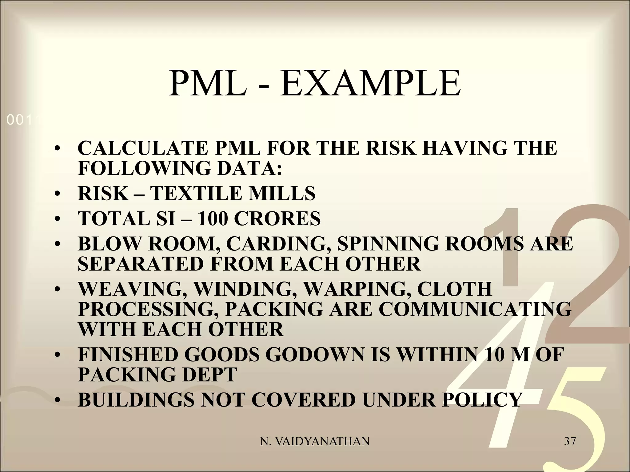 PML CALCULATIONS.ppt