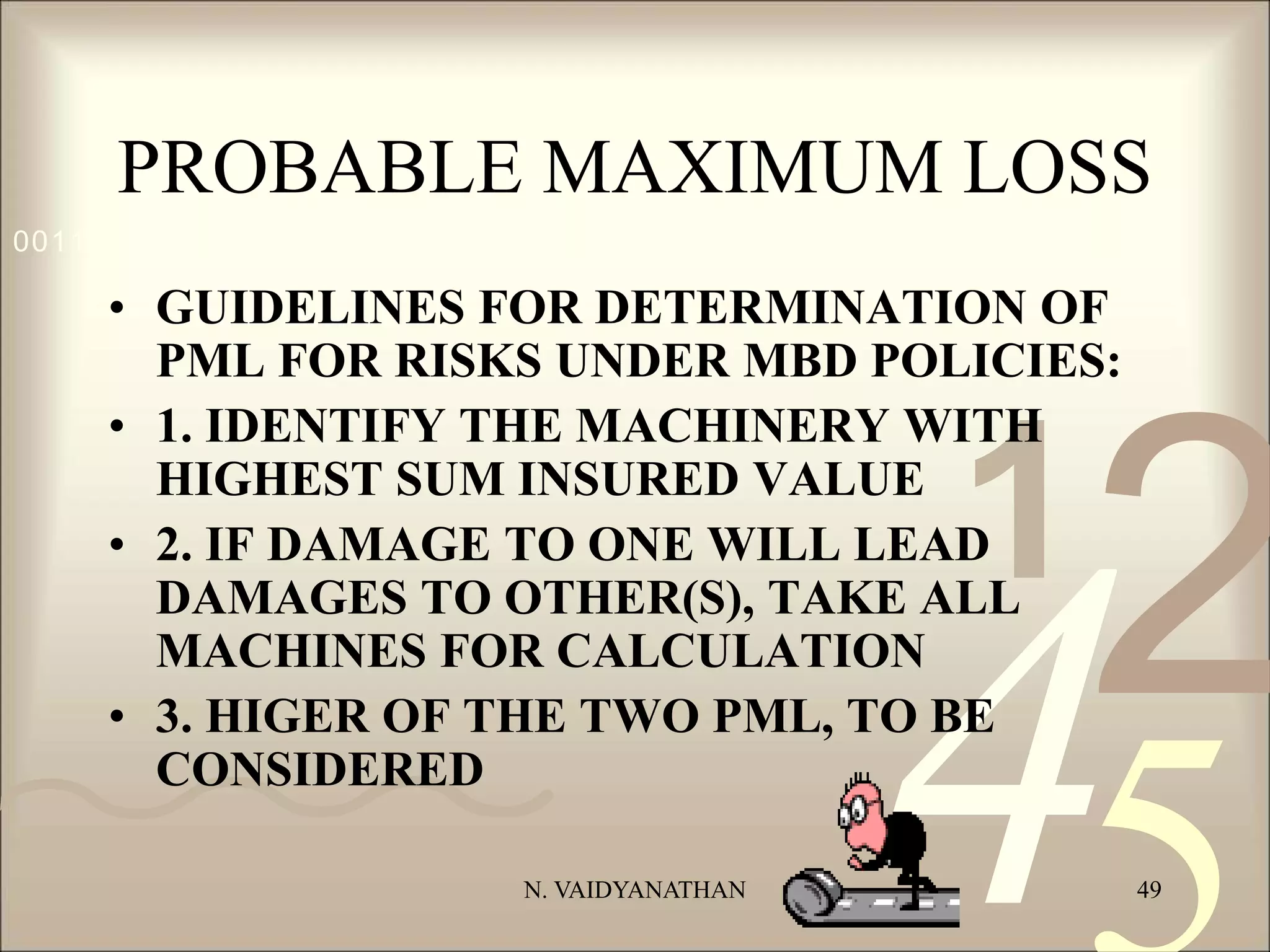 PML CALCULATIONS.ppt