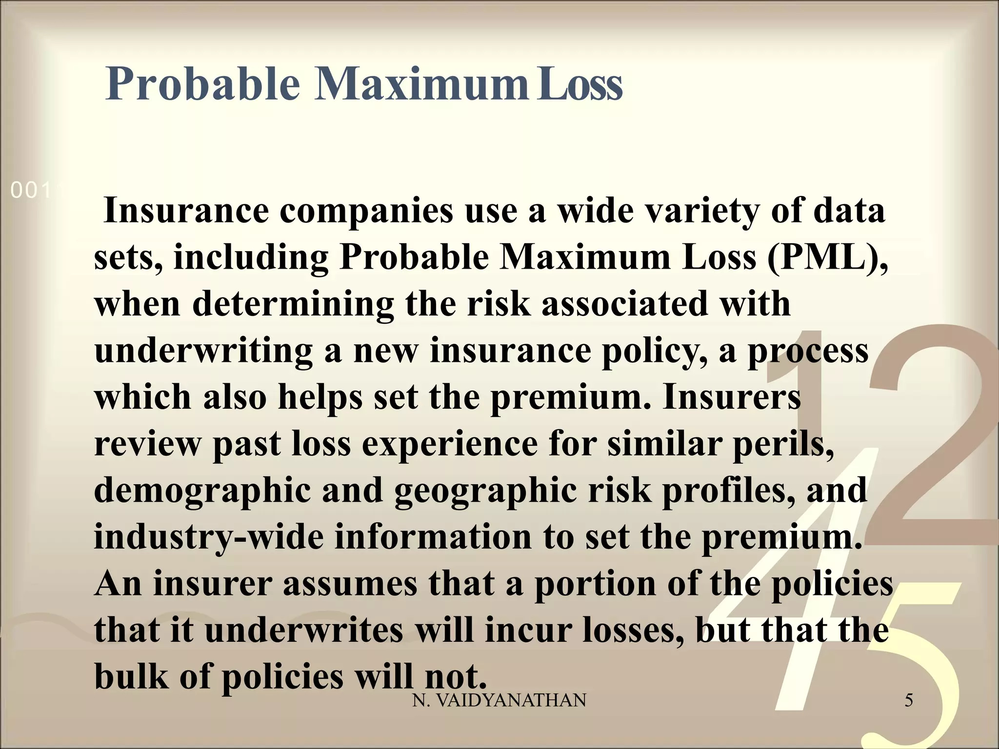 PML CALCULATIONS.ppt